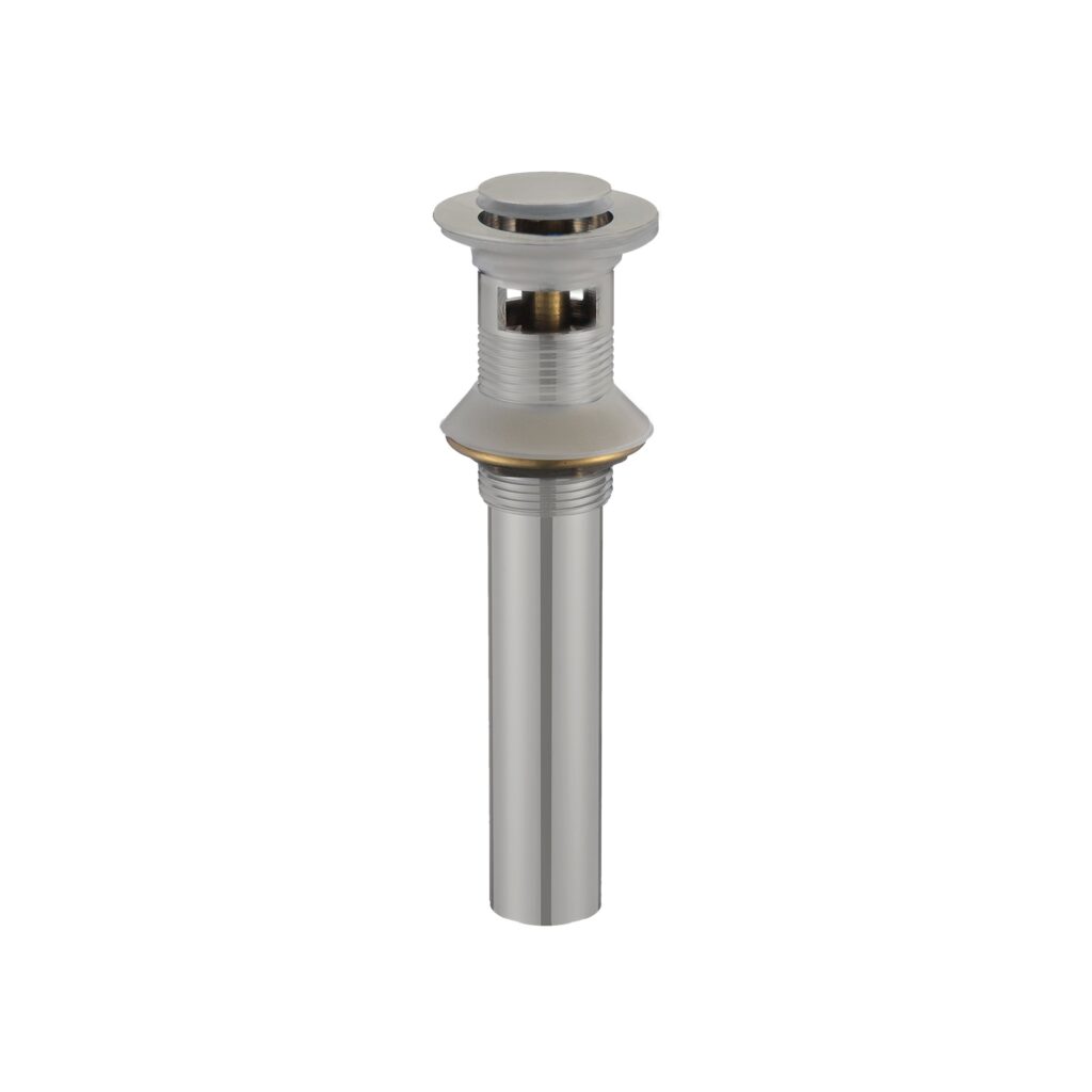 STYLISH D-700B Bathroom Sink Pop-Up Drain with Overflow, Brushed Nickel ...